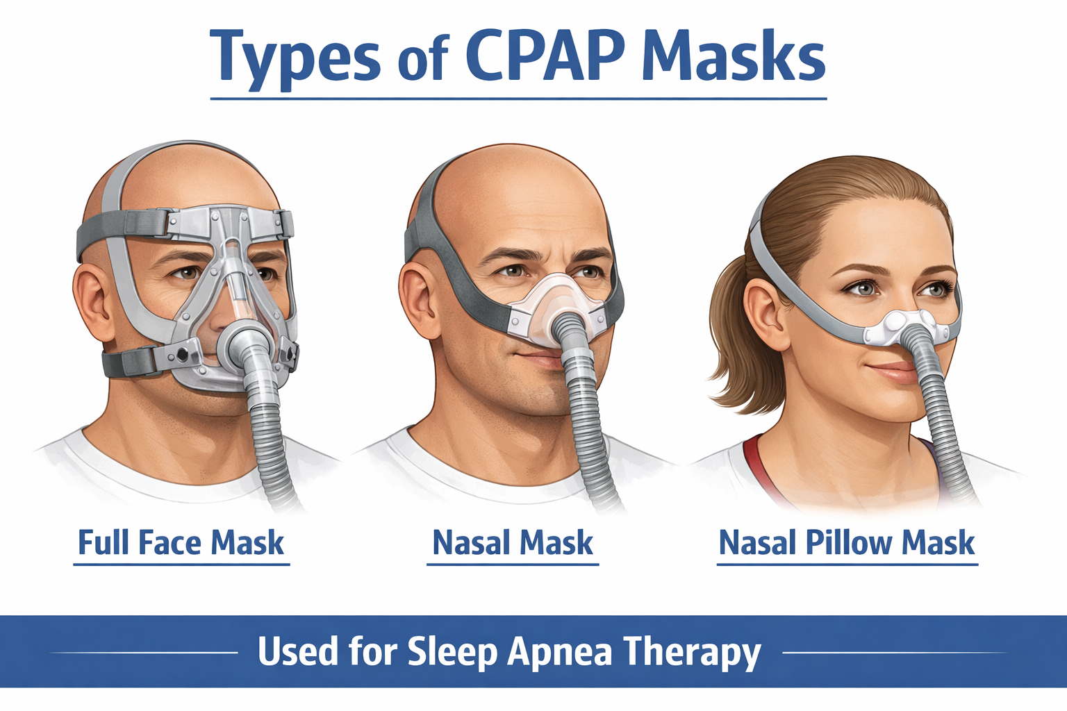 Different Types of CPAP Masks: How to Choose the Right One